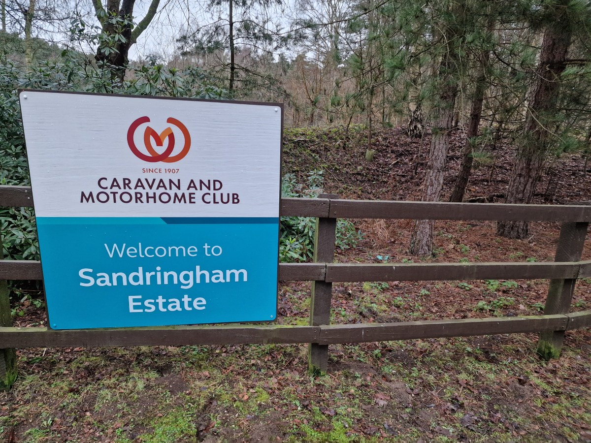 The Sandringham Estate Caravan and Motorhome Club Campsite Review | Two ...
